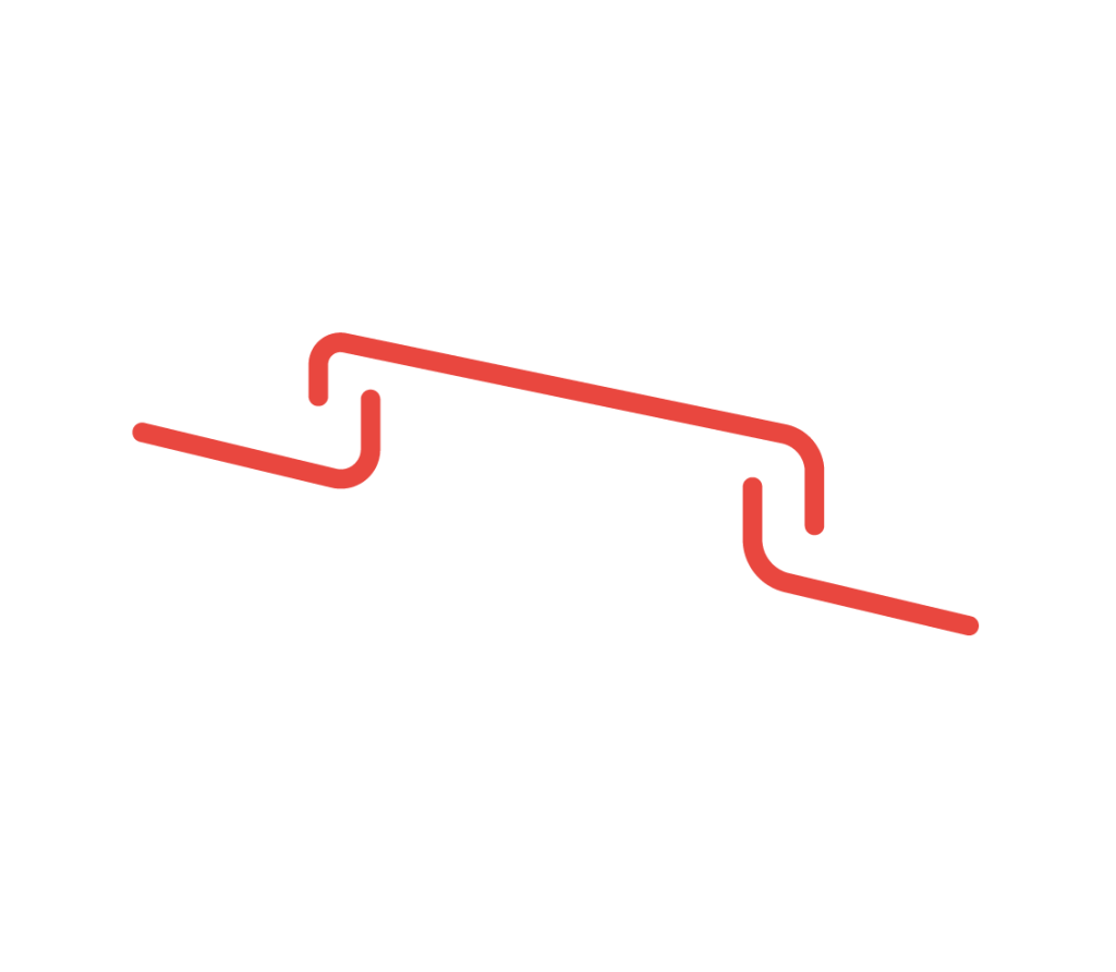 Double-slope beam with inverted omega roof slab (Dalla) - Moretti ...